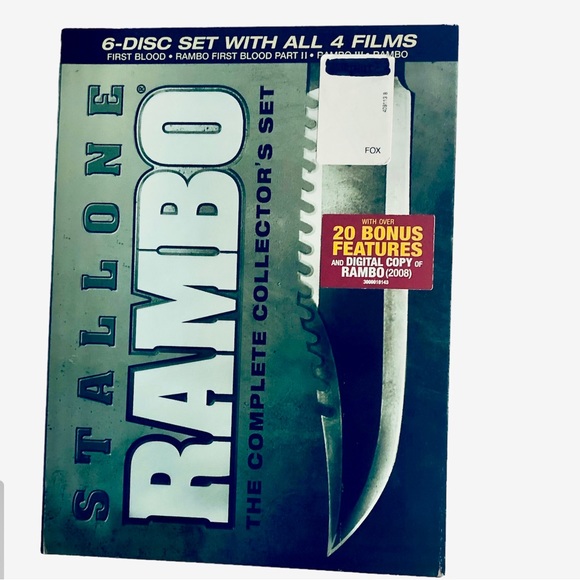 Other | Rambo The Complete Collectors Set 6 Disc Set Of All 4 Films ...